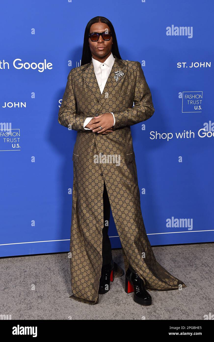 Hollywood, CA.21/03/2023, Law Roach arriving at the Fashion Trust US ...