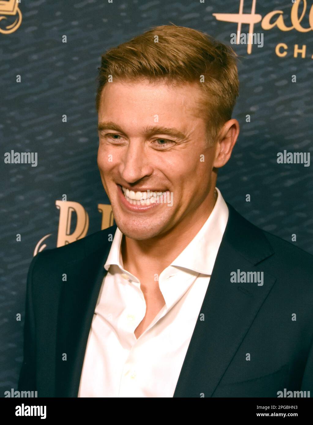 West Hollywood, California, USA 21st March 2023 Actor Tyler Jacob Moore ...