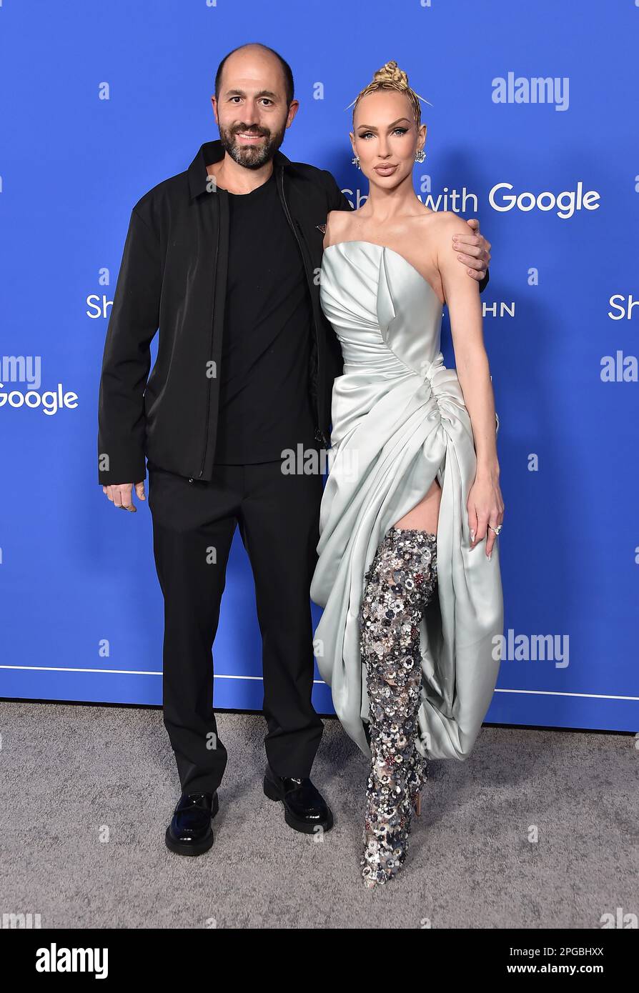 Hollywood, CA.21/03/2023, Christian Richard and Christine Quinn ...