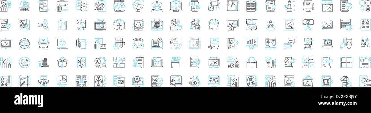 Influencer marketing vector line icons set. Influencer, Marketing ... Influencer marketing vector line icons set. Influencer, Marketing ...