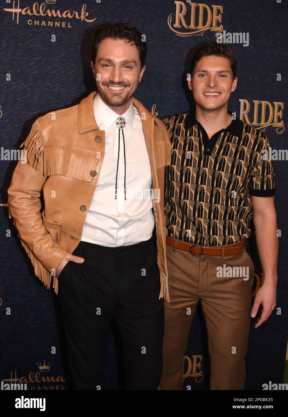 West Hollywood, California, USA 21st March 2023 Actor Jake Foy and ...