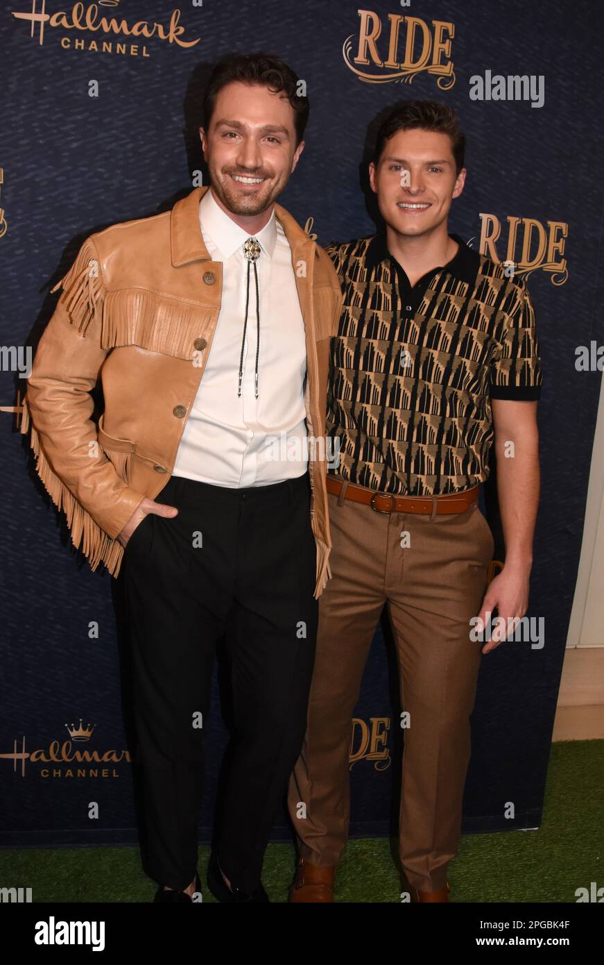 West Hollywood, California, USA 21st March 2023 Actor Jake Foy and ...