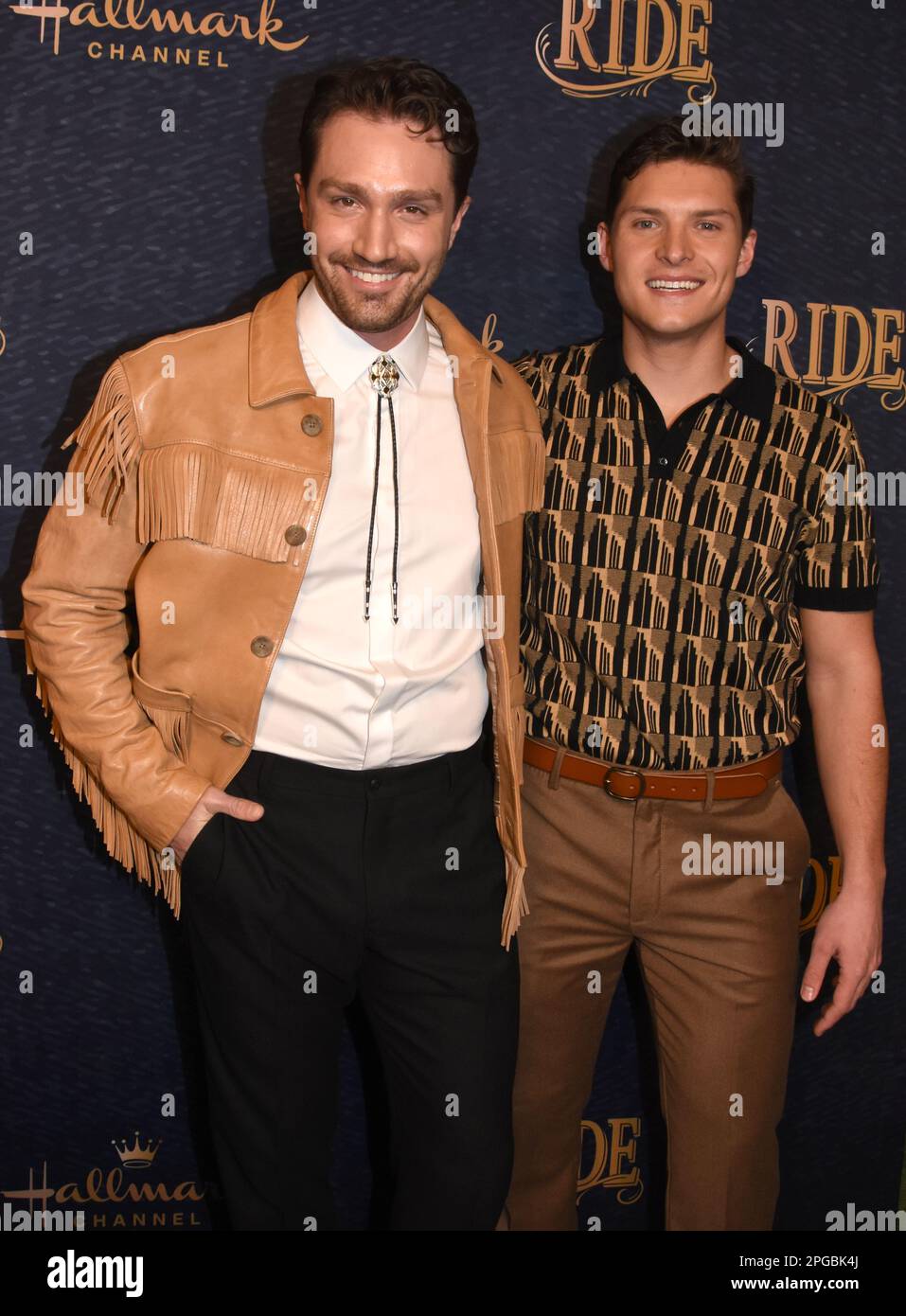 West Hollywood, California, USA 21st March 2023 Actor Jake Foy and ...