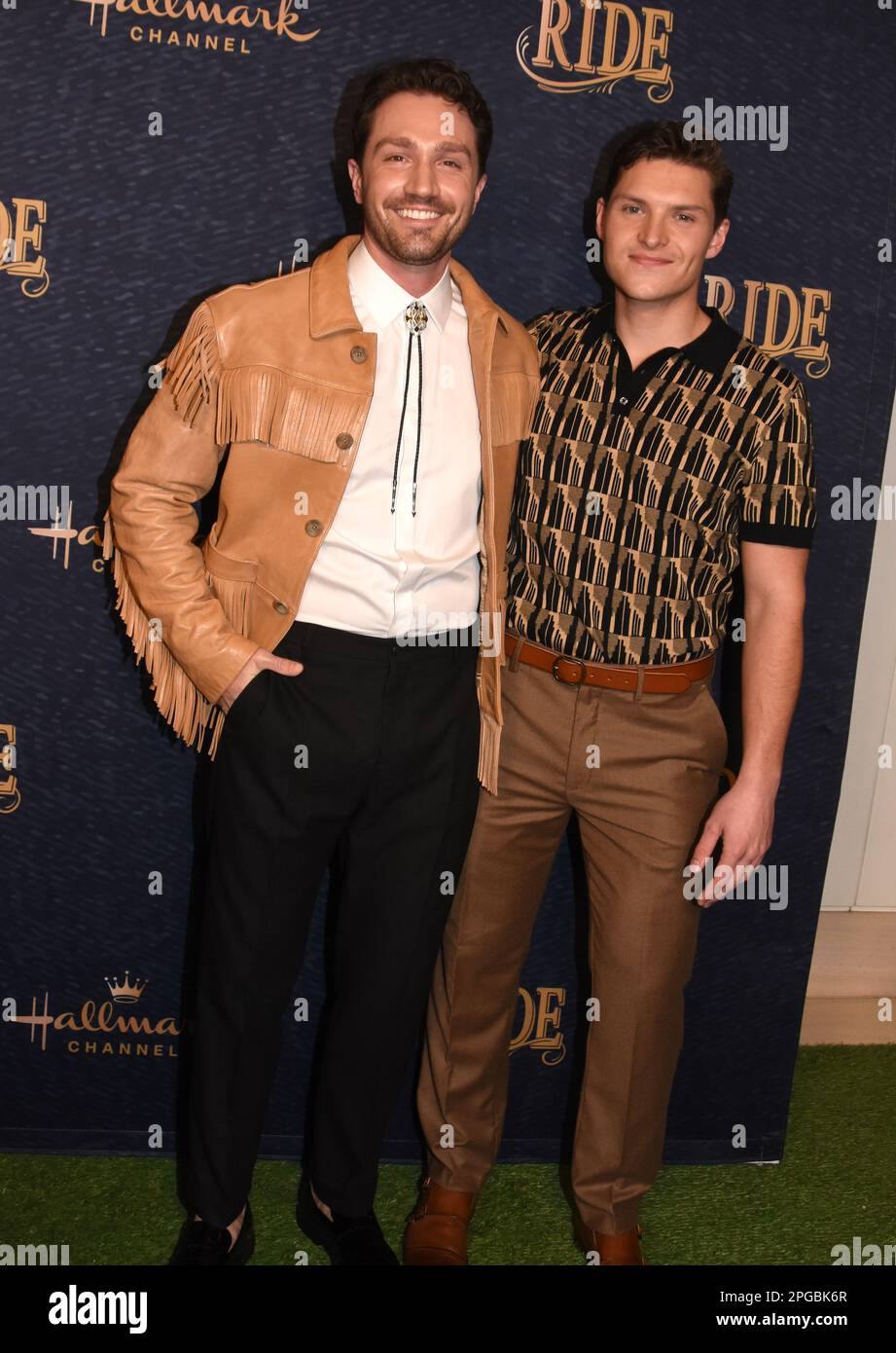 West Hollywood, California, USA 21st March 2023 Actor Jake Foy and ...