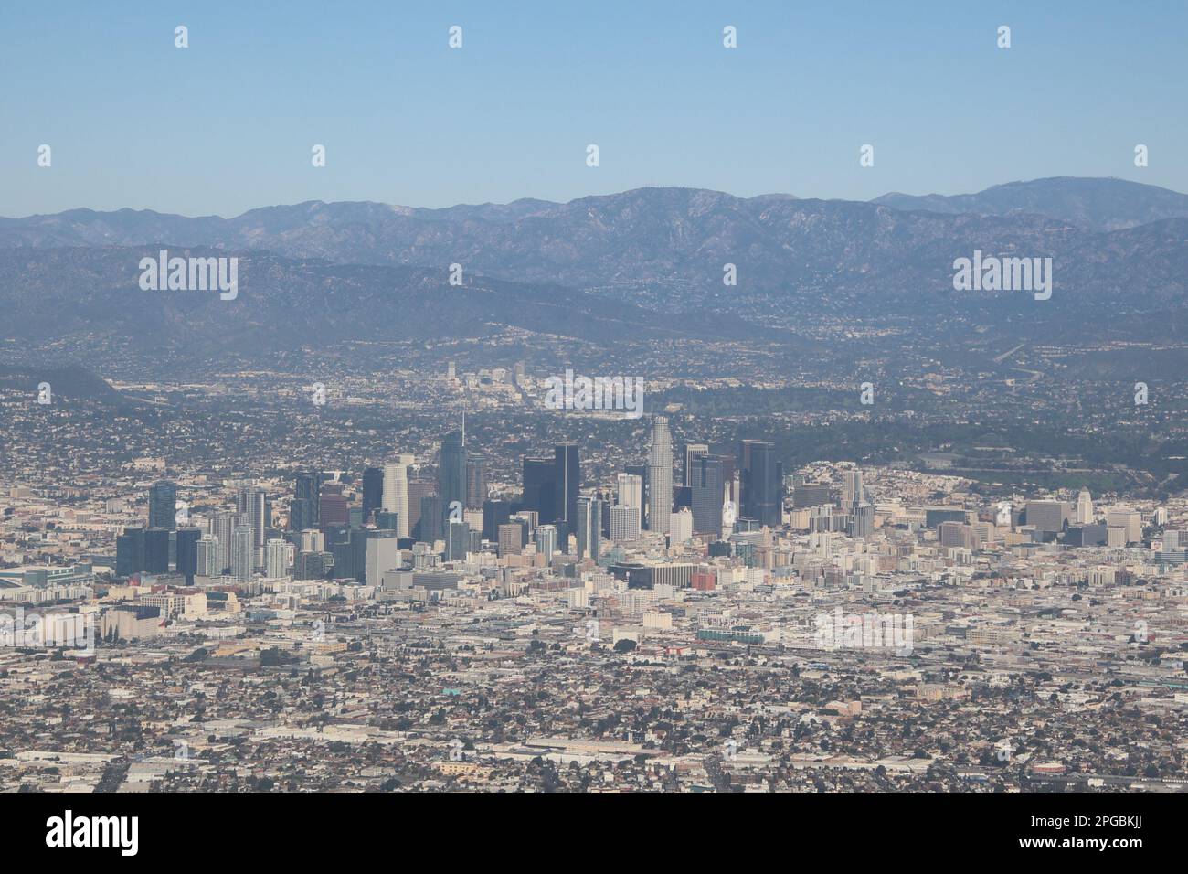 From high above, the sprawling metropolis of Los Angeles is a patchwork ...
