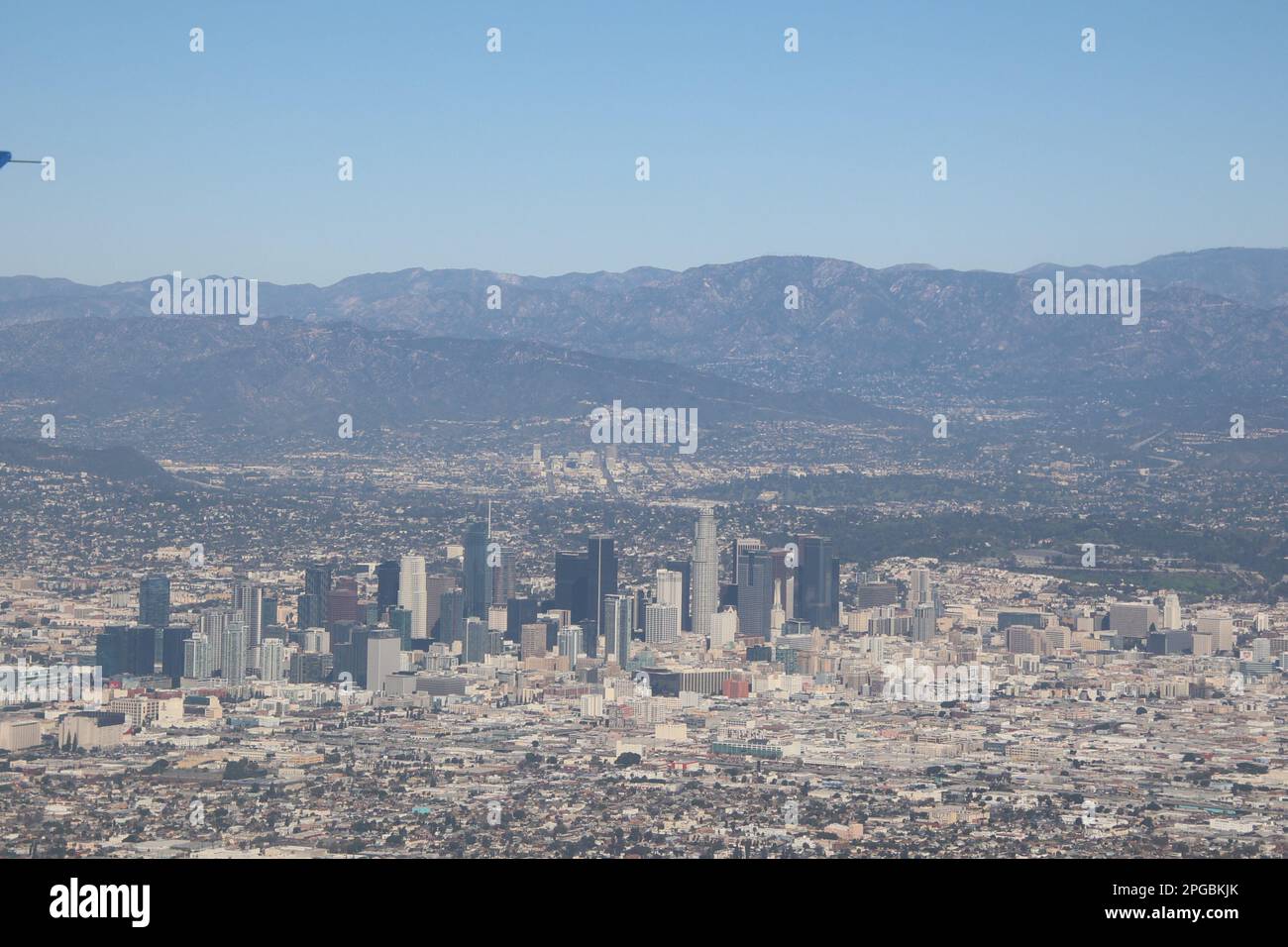 From high above, the sprawling metropolis of Los Angeles is a patchwork ...