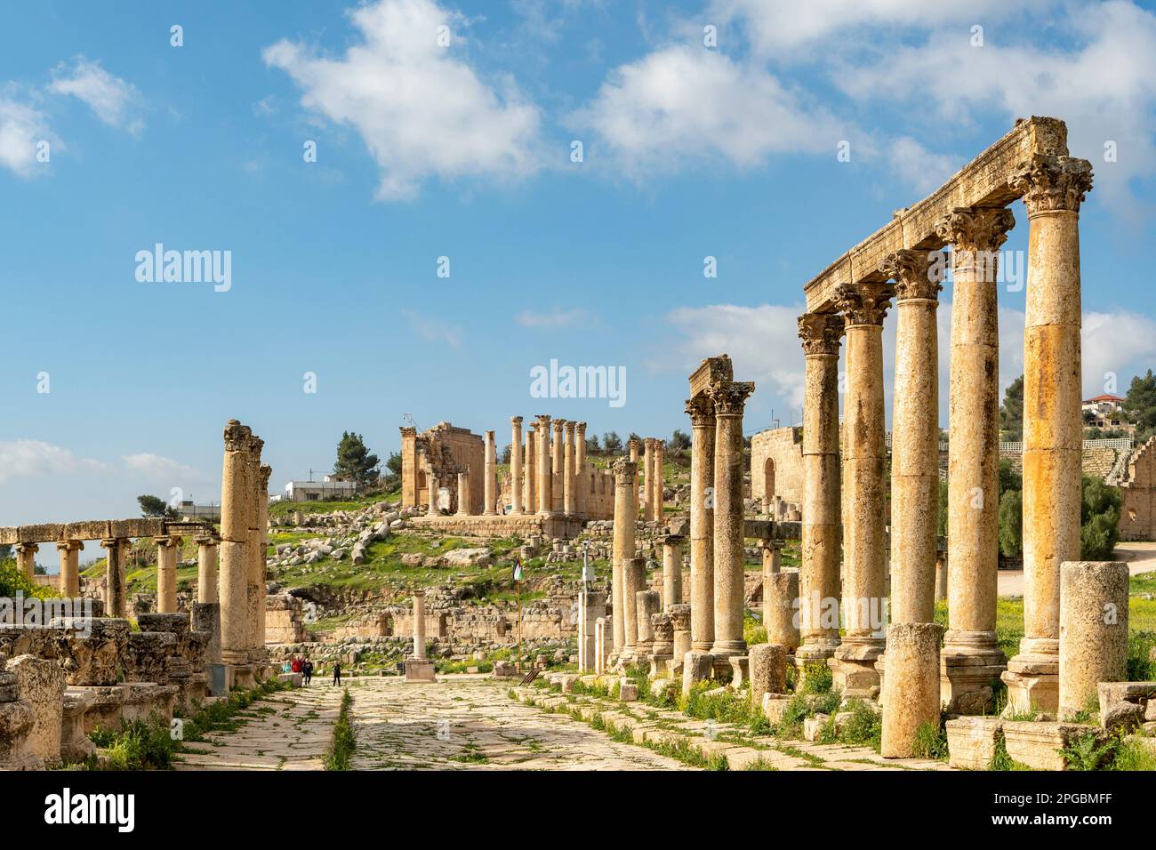 Ancient roman cardo street hi-res stock photography and images - Alamy