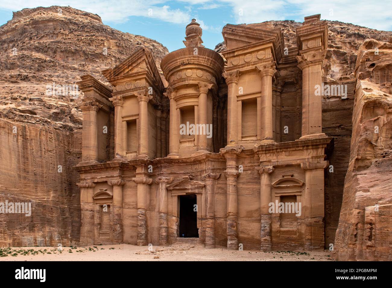 The Monastery, Ad Deir, Petra, Jordan Stock Photo - Alamy