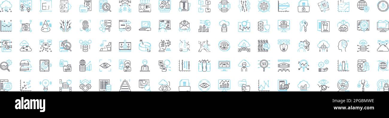 Business intelligence vector line icons set. Business, Intelligence ... Business intelligence vector line icons set. Business, Intelligence ...