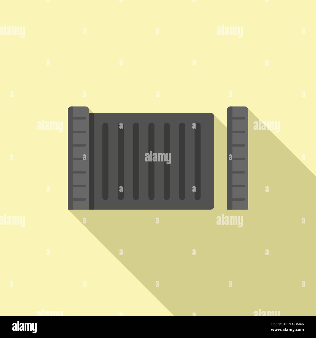 Electronic parking system gate Stock Vector Images - Alamy