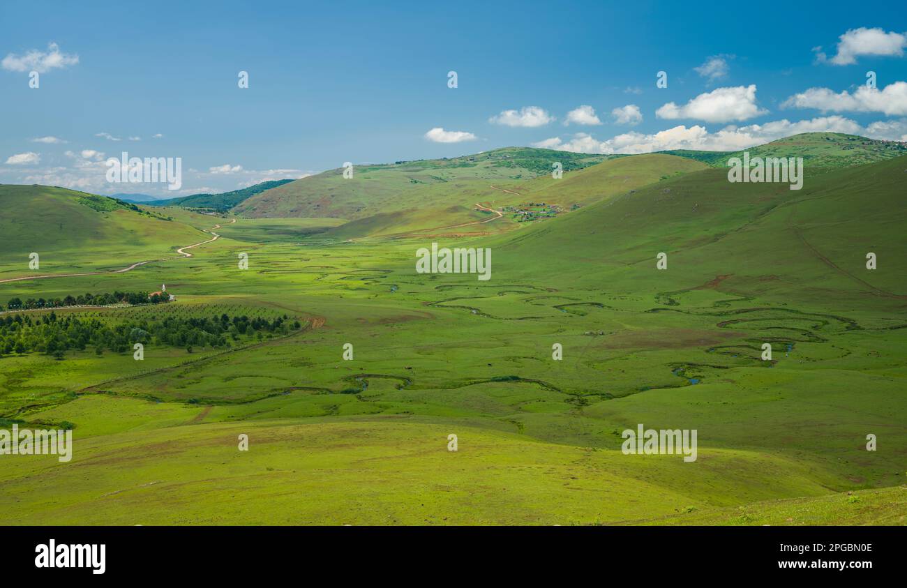 Curving streams hi-res stock photography and images - Alamy