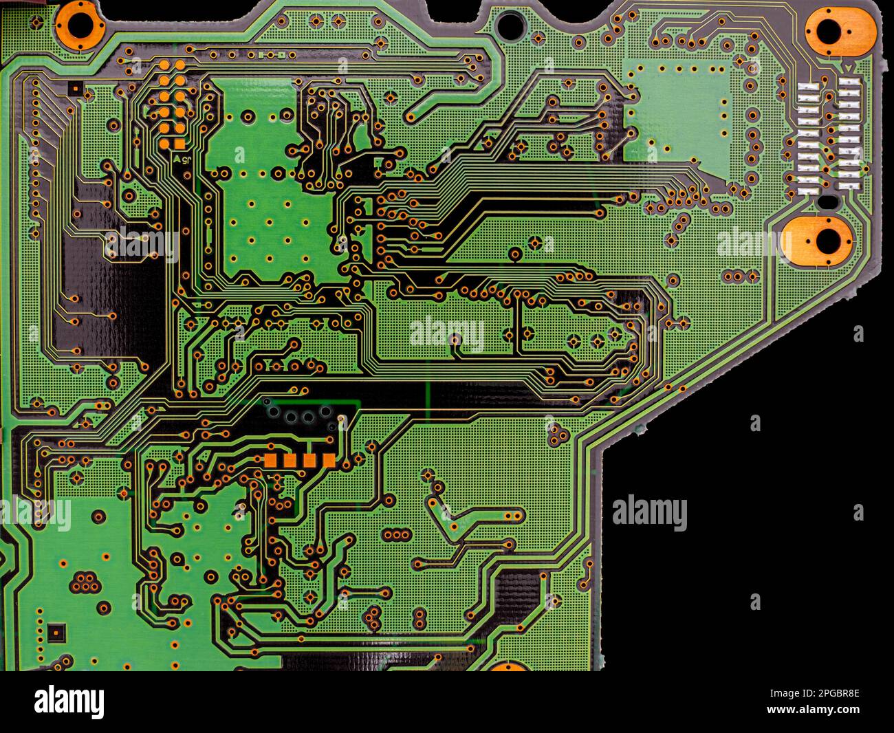 Modern motherboard pcb black hi-res stock photography and images - Alamy