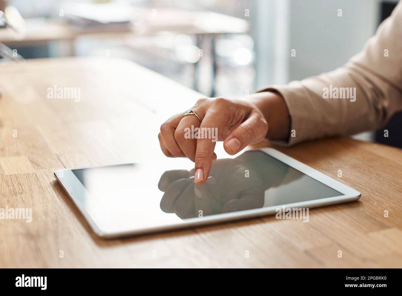 Keeping tabs on the business world. an unrecognizable businesswoman ...