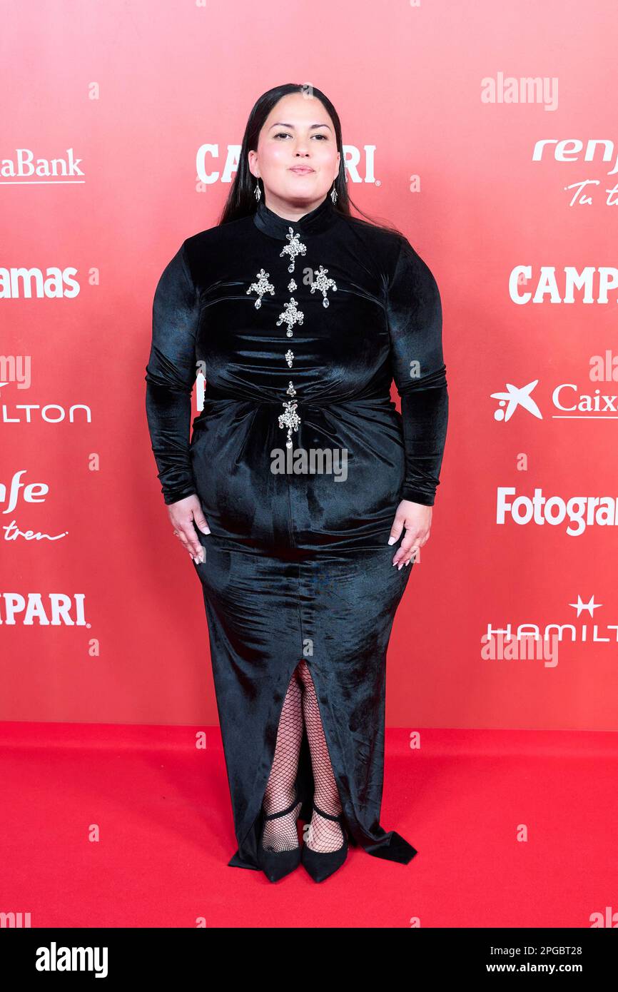 Laura Galan attends the Fotogramas de Plata awards held at Barcelo ...