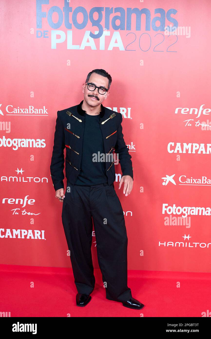 Madrid, Spain. 21st Mar, 2023. Manolo Caro attends the Fotogramas de ...