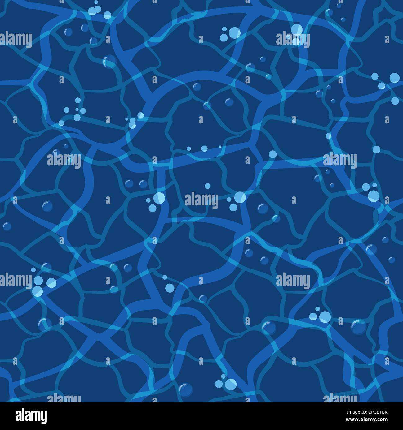 Pool reflection sun view Stock Vector Images - Alamy