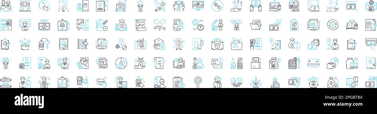 Lean Management vector line icons set. Lean, Management, Efficiency ...
