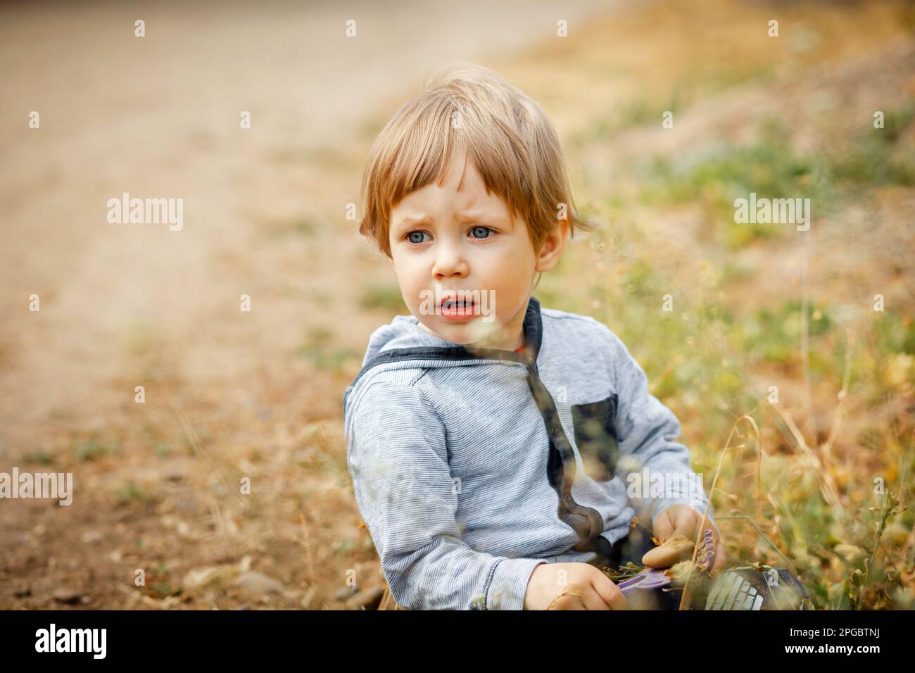 Happy child playing in the sun. Freedom concept Stock Photo - Alamy