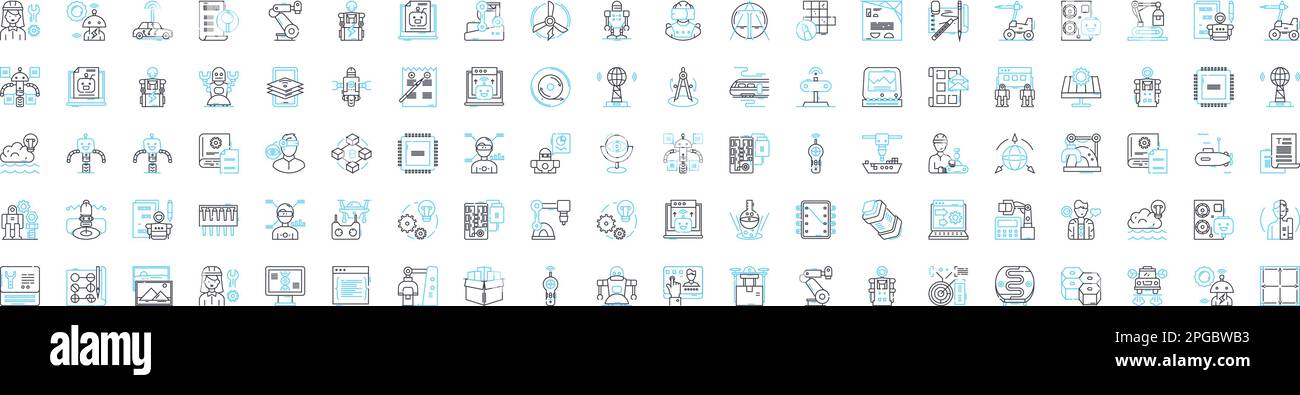 3d Modeling Vector Line Icons Set 3d Modelling Modeling Designs Rendering Animation