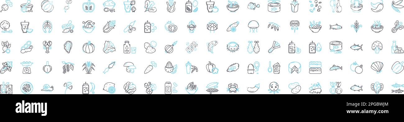 Cute food vector line icons set. Adorable, Cuddly, Darling, Delightful ...