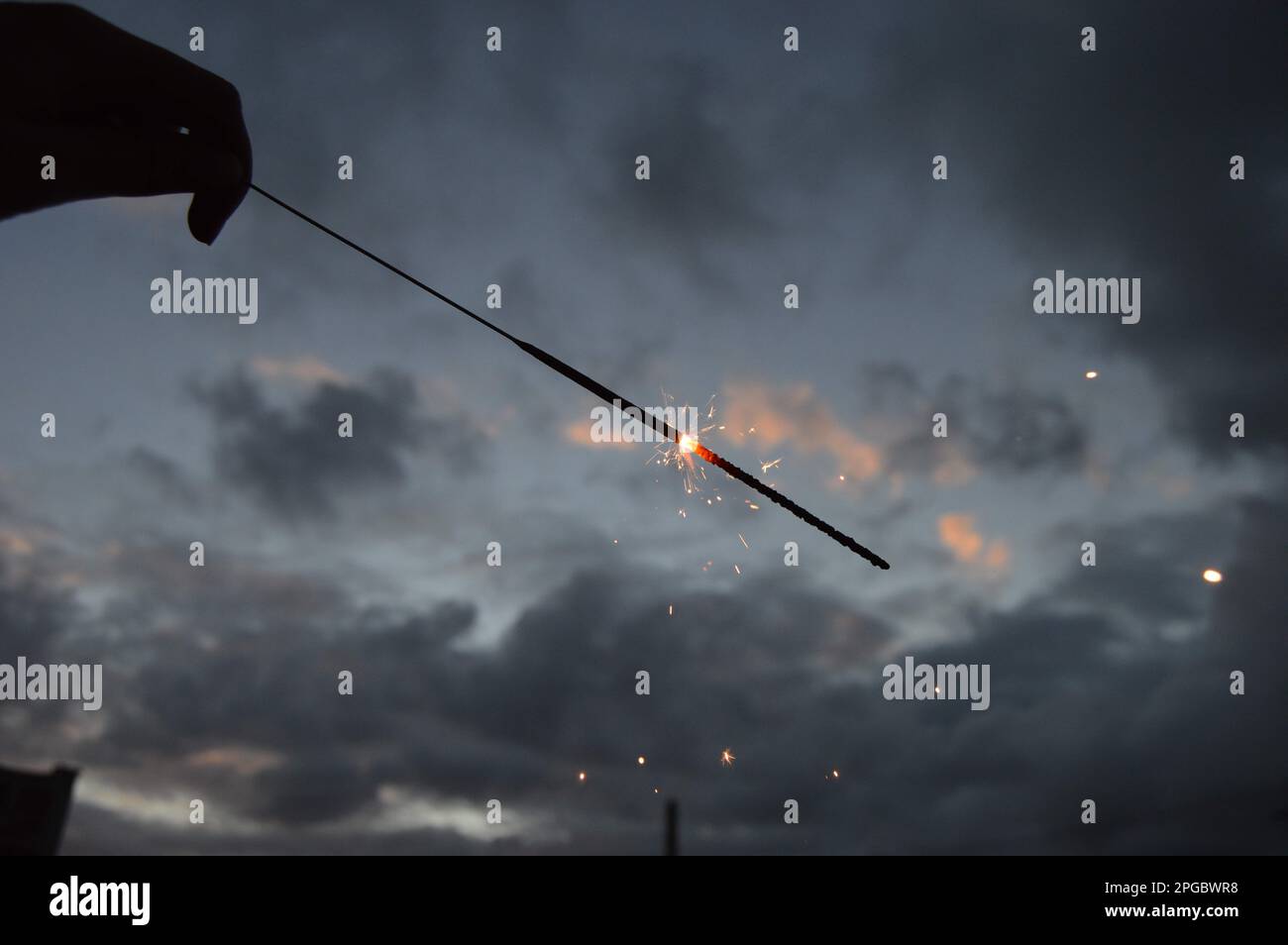 Magic sparkles lighting hi-res stock photography and images - Alamy