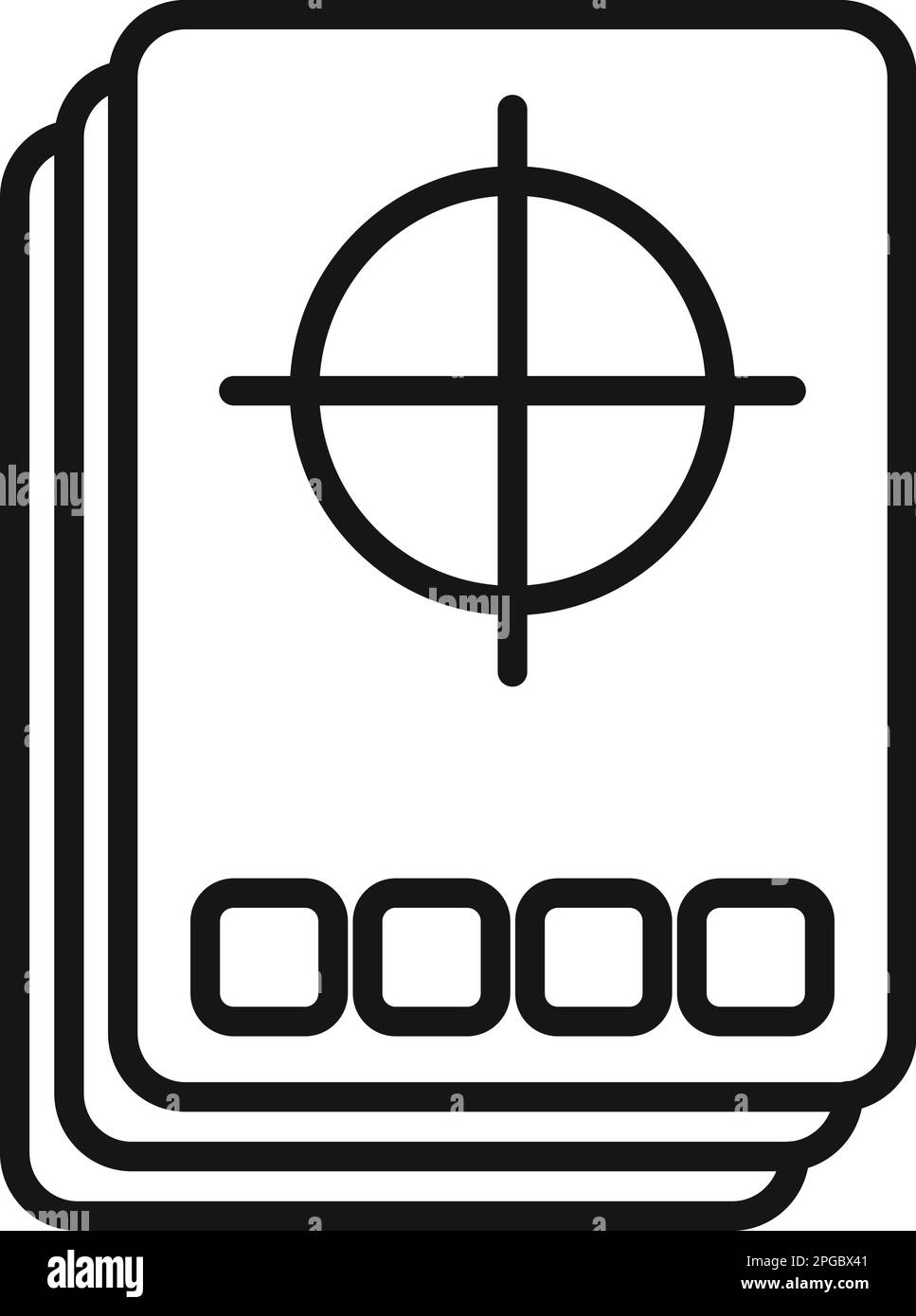 Offset outline hi-res stock photography and images - Alamy