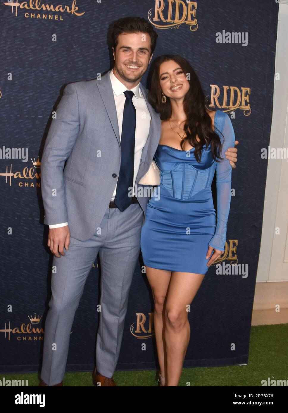 West Hollywood, California, USA 21st March 2023 Actor Beau Mirchoff and ...