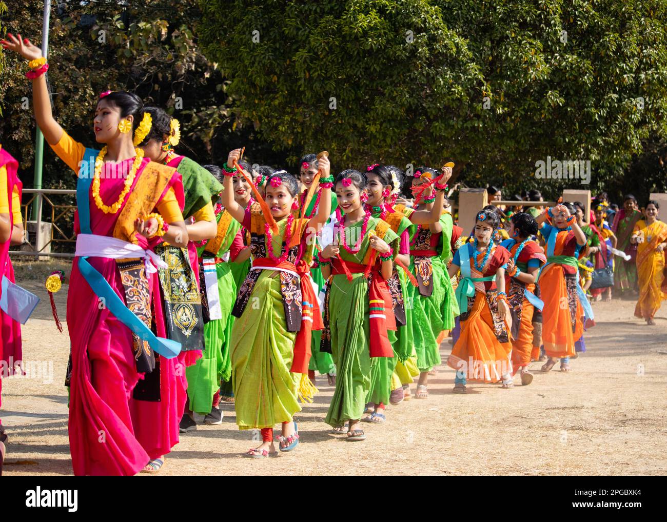 Bolpur, Shantiniketan, West Bengal, India-7th March 2023: number of ...