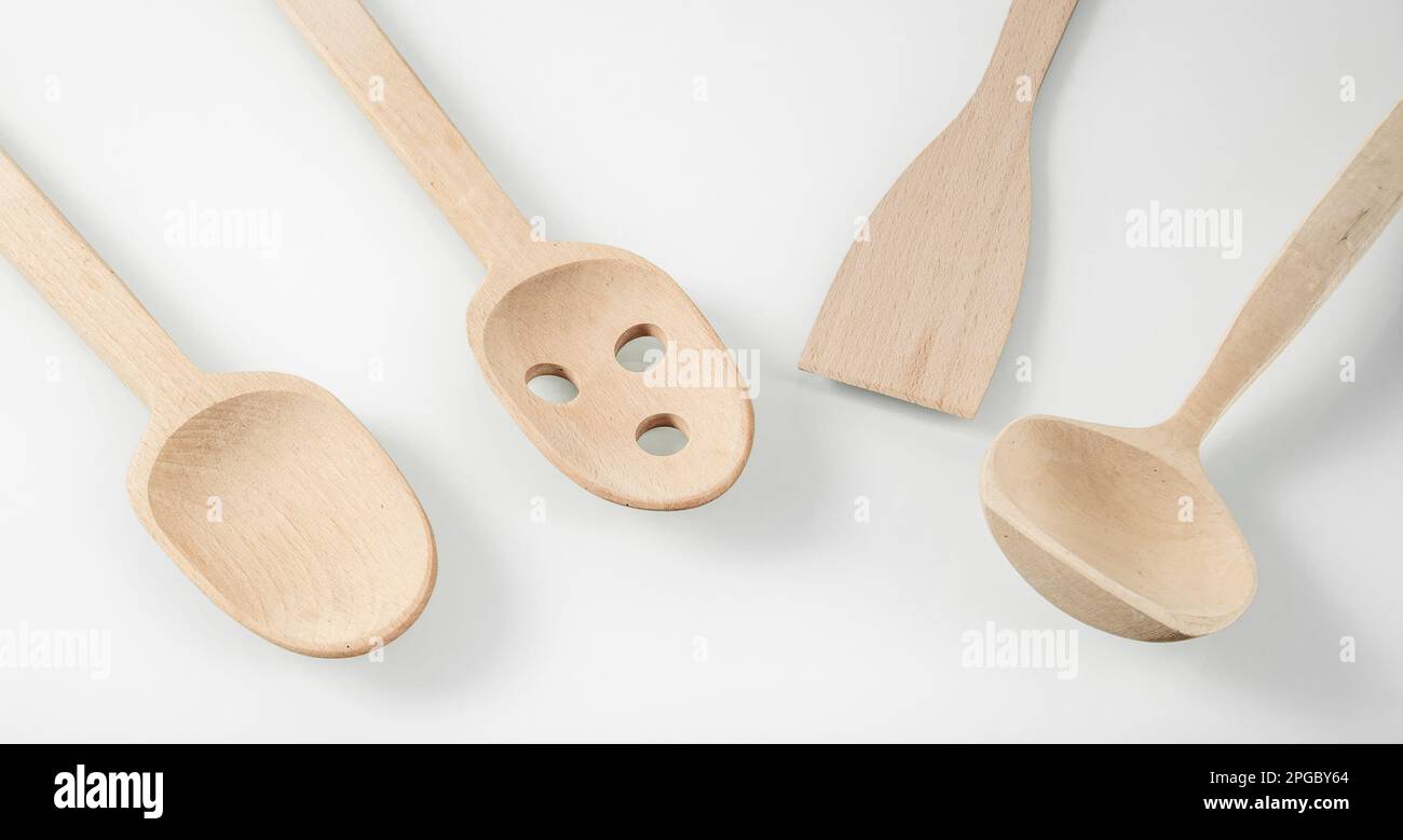 Wooden spoon and fork hi-res stock photography and images - Alamy