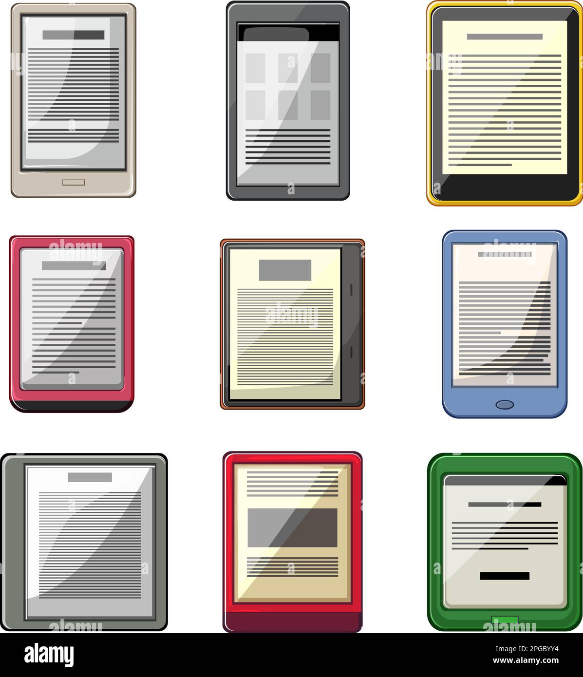 Touch screen table school Stock Vector Images - Alamy