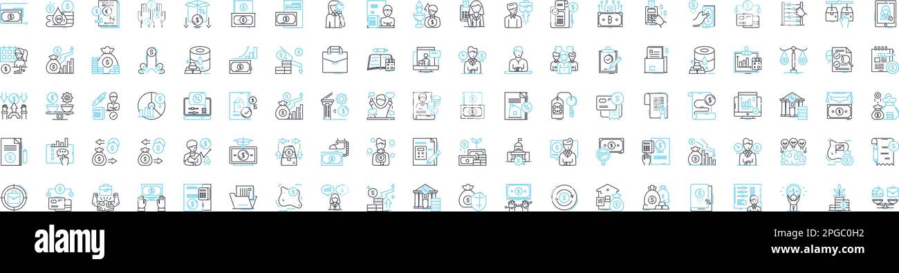 Project management vector line icons set. Planning, Managing ... Project management vector line icons set. Planning, Managing ...