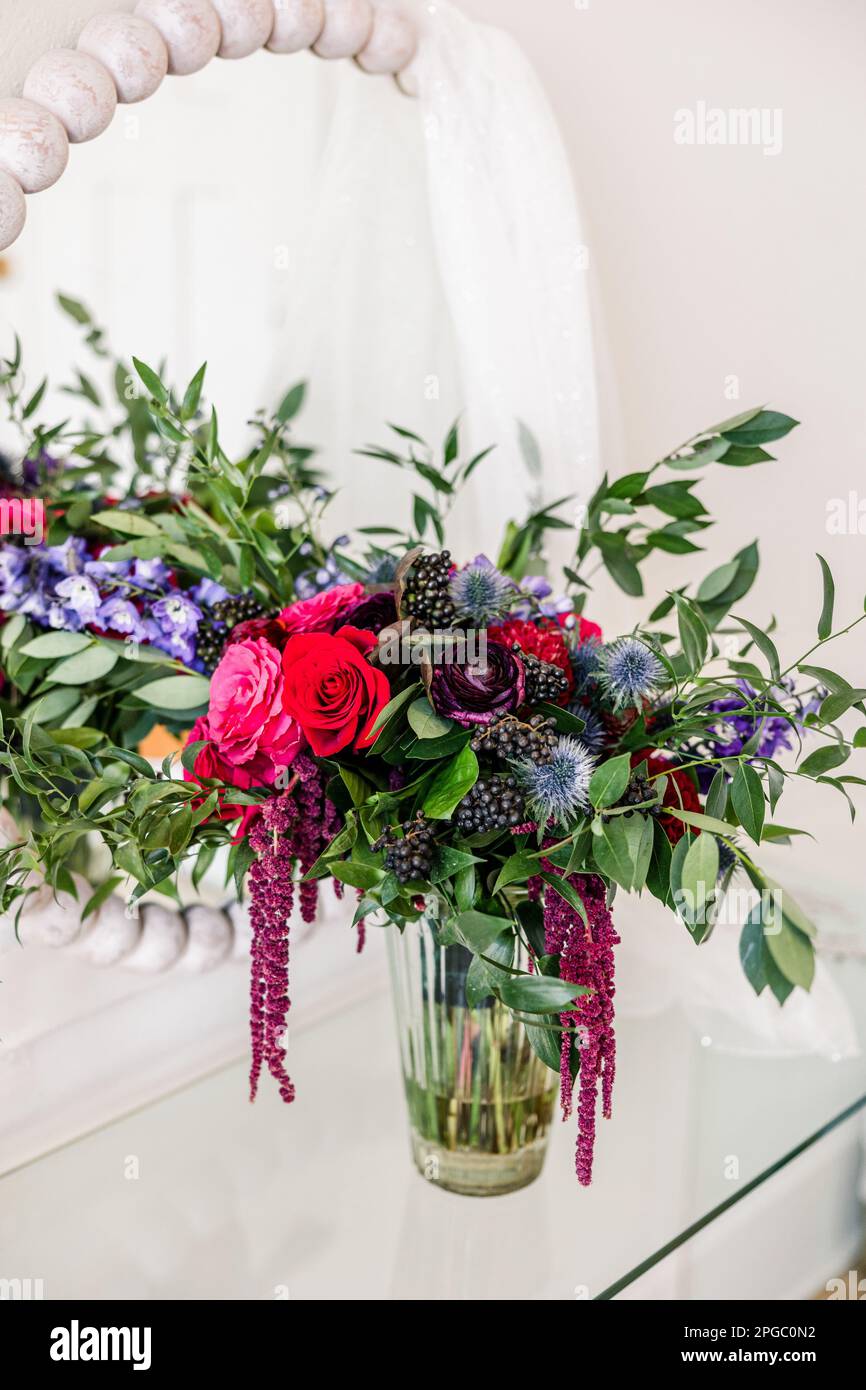 Fresh Flower Table Display