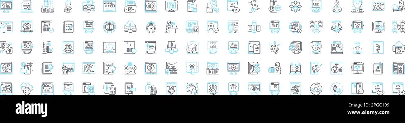 Agile management vector line icons set. Agile, Management, Process ... Agile management vector line icons set. Agile, Management, Process ...