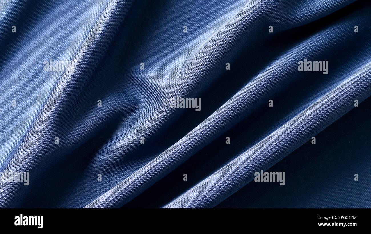 blue fabric cloth background texture Stock Photo - Alamy