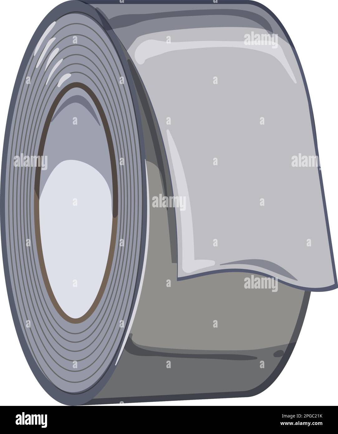 strip duct tape cartoon vector illustration Stock Vector Image & Art ...