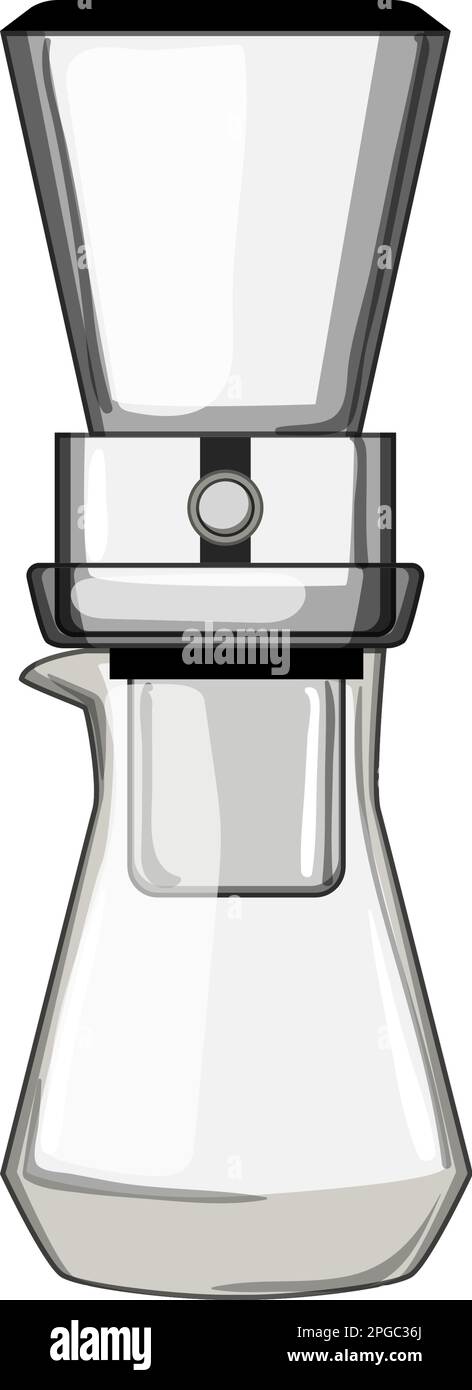 drink ice drip coffee cartoon vector illustration Stock Vector Image ...