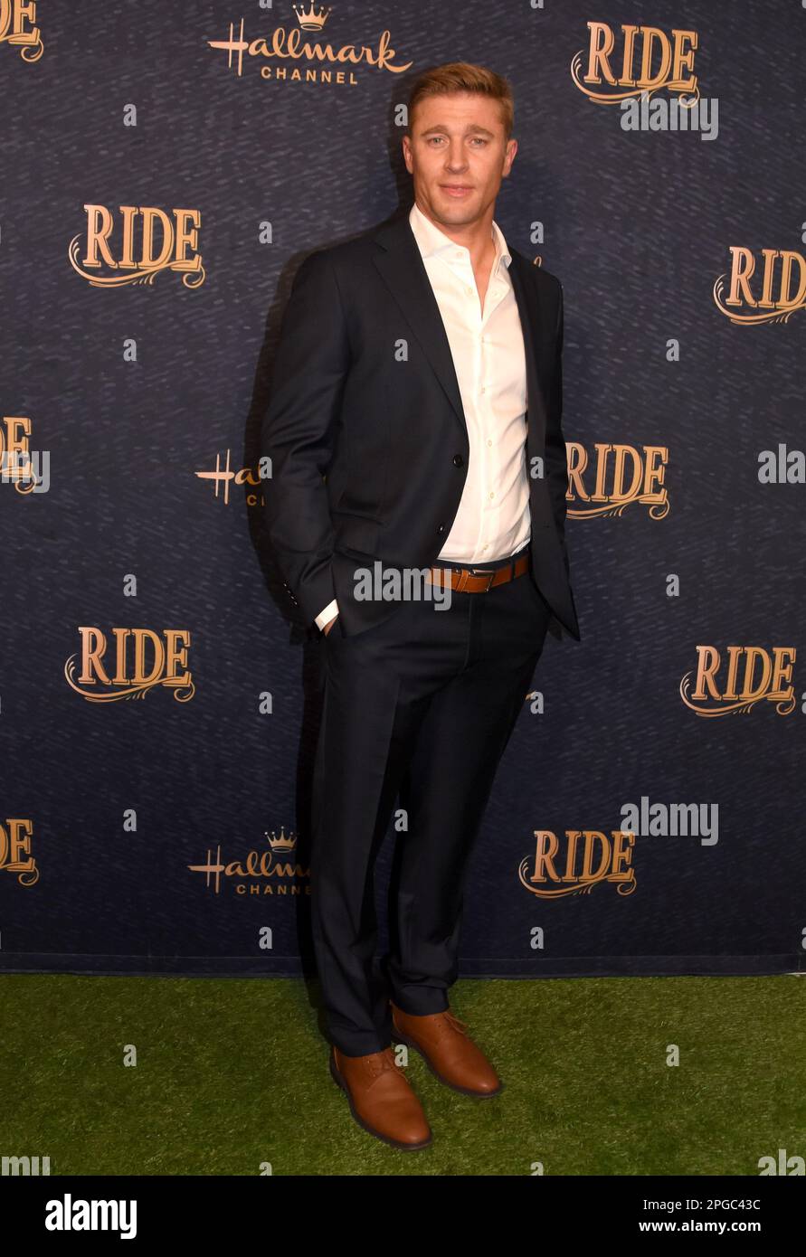 West Hollywood, California, USA 21st March 2023 Actor Tyler Jacob Moore ...