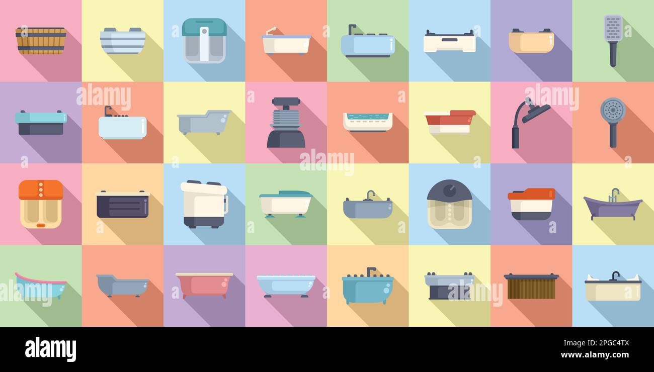 Foot spa machine Stock Vector Images - Alamy