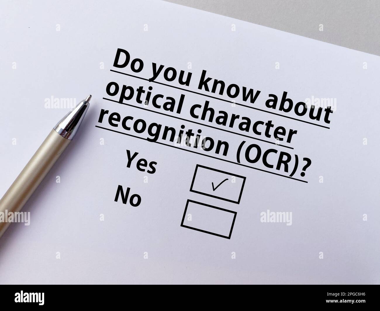 Optical character recognition hi-res stock photography and images - Alamy