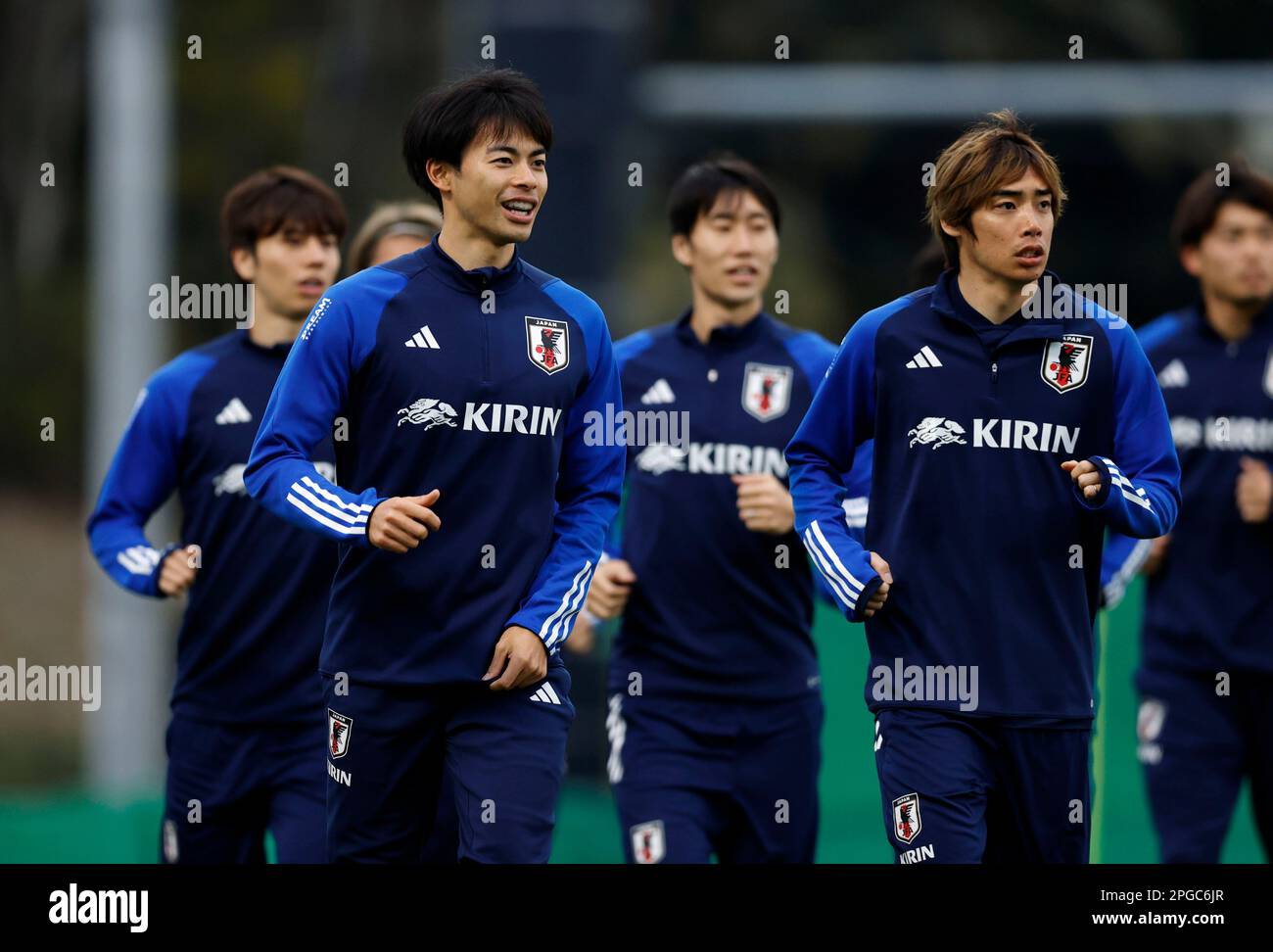 Chiba, Japan. 21st Mar, 2023. Kaoru Mitoma, Junya Ito (JPN) Football/Soccer : Japan National ...