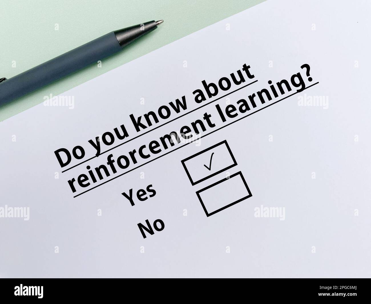 Reinforcement learning hi-res stock photography and images - Alamy
