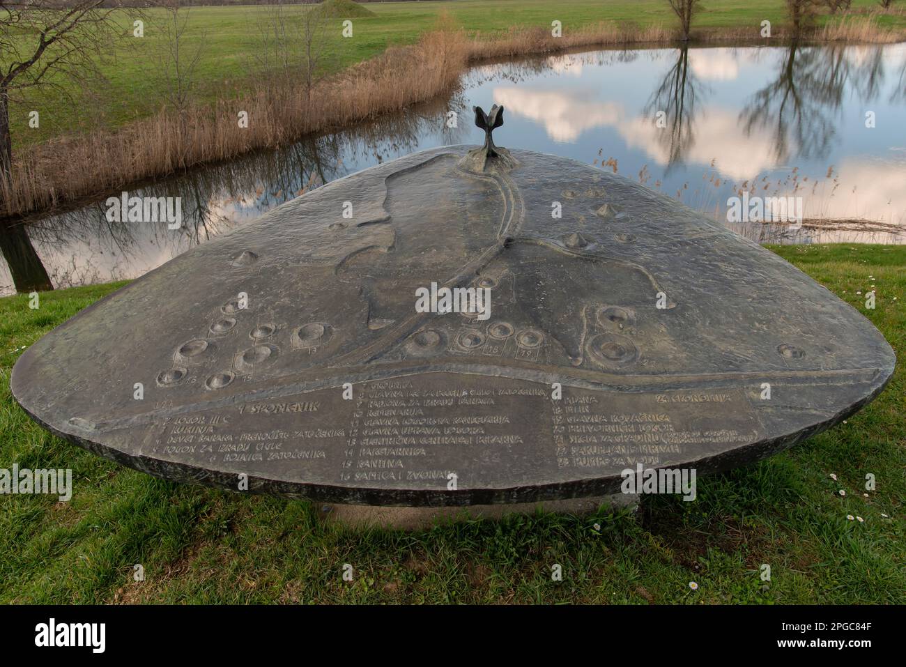 Jasenovac Memorial Site in Jasenovac, Croatia Stock Photo - Alamy
