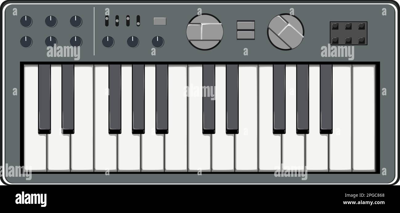 Vintage synth Cut Out Stock Images & Pictures - Alamy