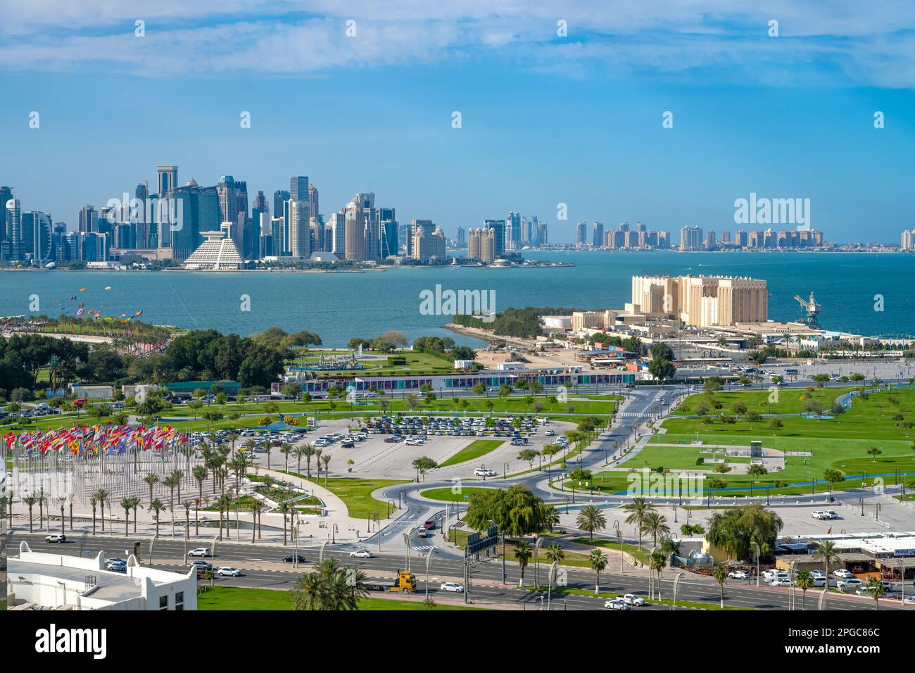 Aerial view bidda park hi-res stock photography and images - Alamy