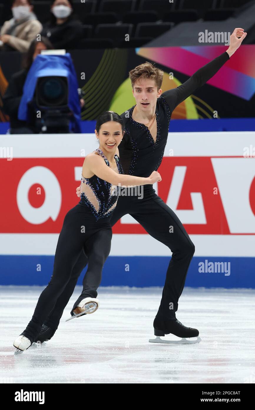 Saitama, Japan. 22nd Mar, 2023. Isabella Gamez & Aleksandr Korovin (PHI ...