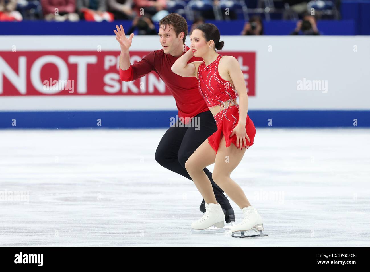 Saitama, Japan. 22nd Mar, 2023. Lia Pereira & Trennt Michaud (CAN ...