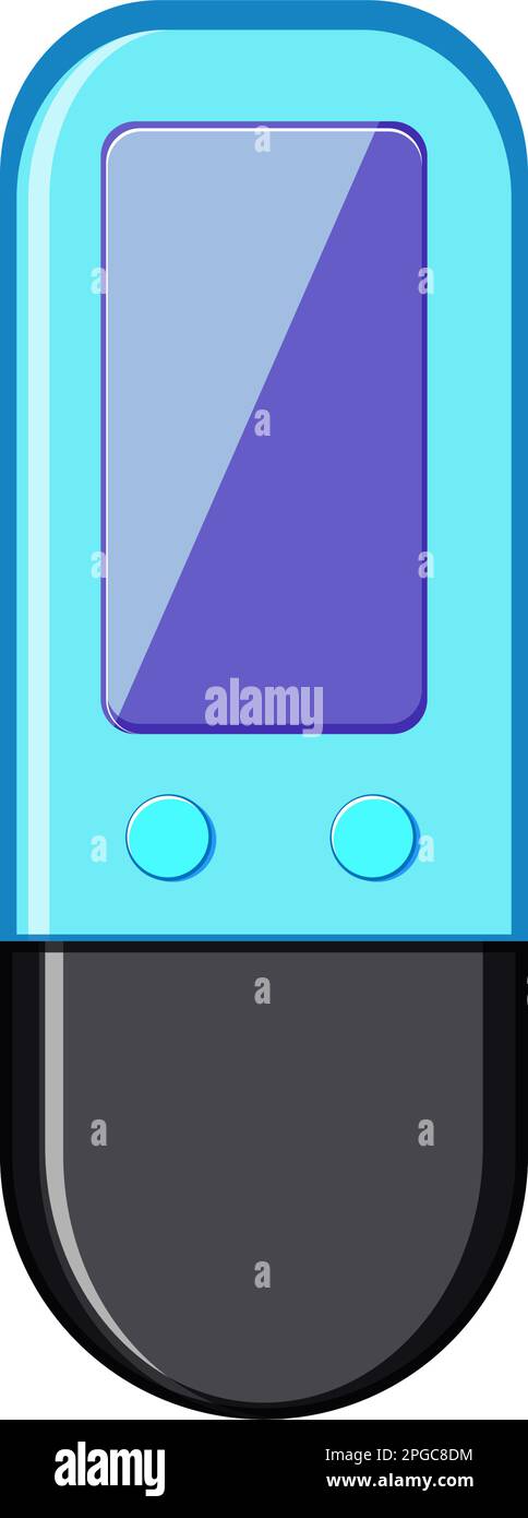 technology mp3 player cartoon vector illustration Stock Vector Image ...