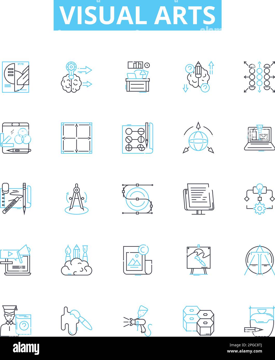 Painting miniatures Stock Vector Images - Alamy