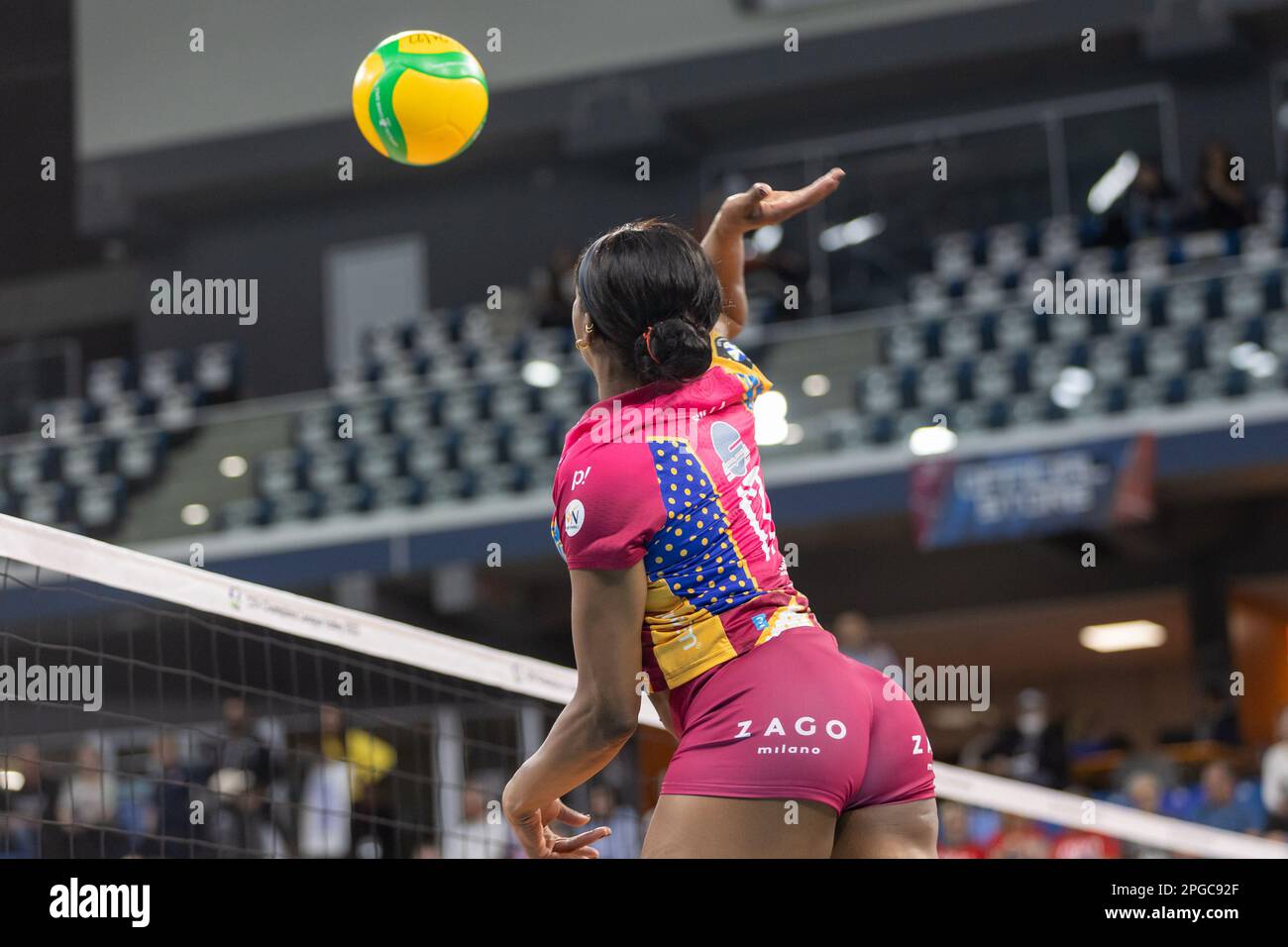 Milano, Italy. 21st Mar, 2023. Myriam Sylla (Vero Volley Milano) Credit ...