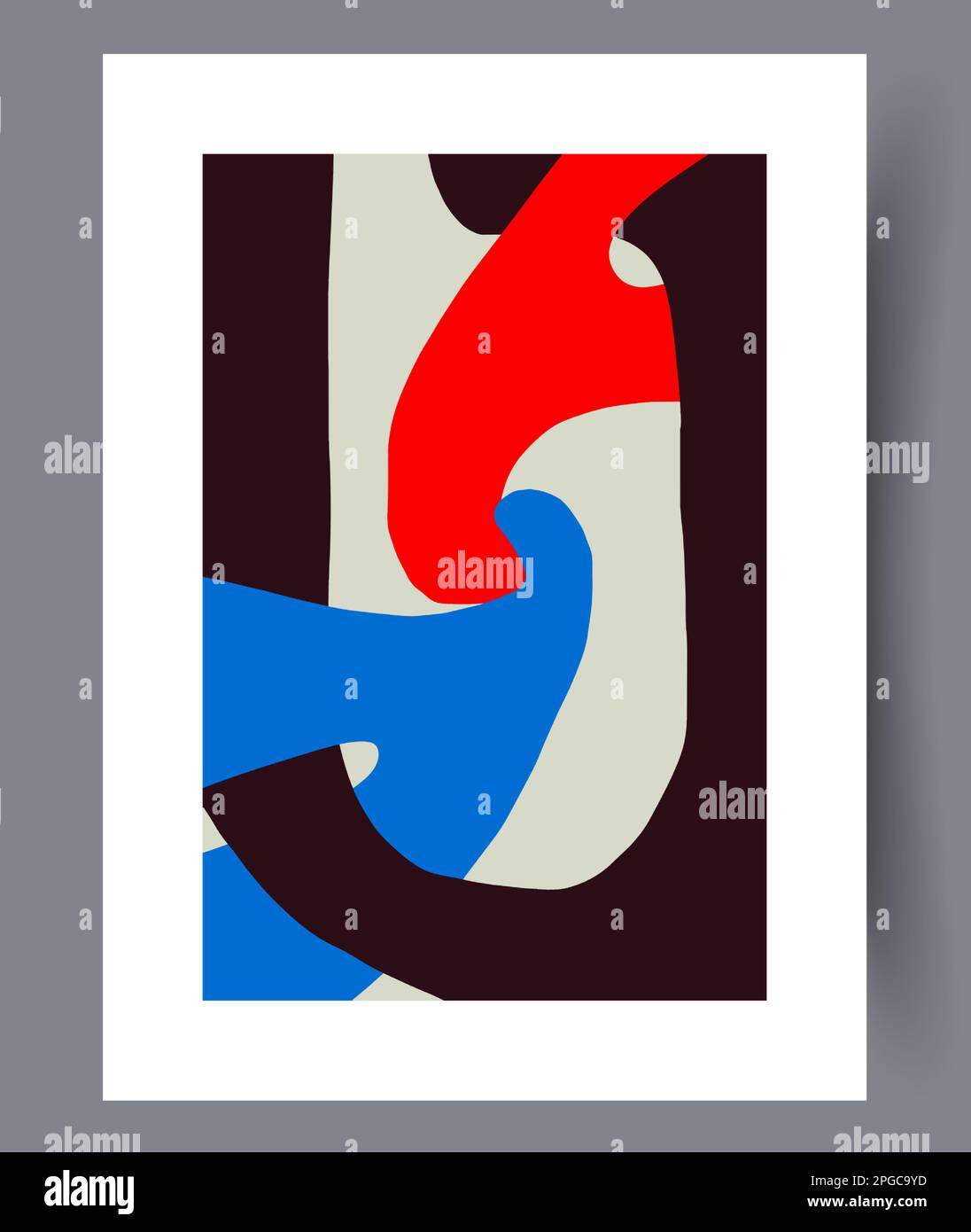 Abstract imagination esoteric template wall art print Stock Vector ...